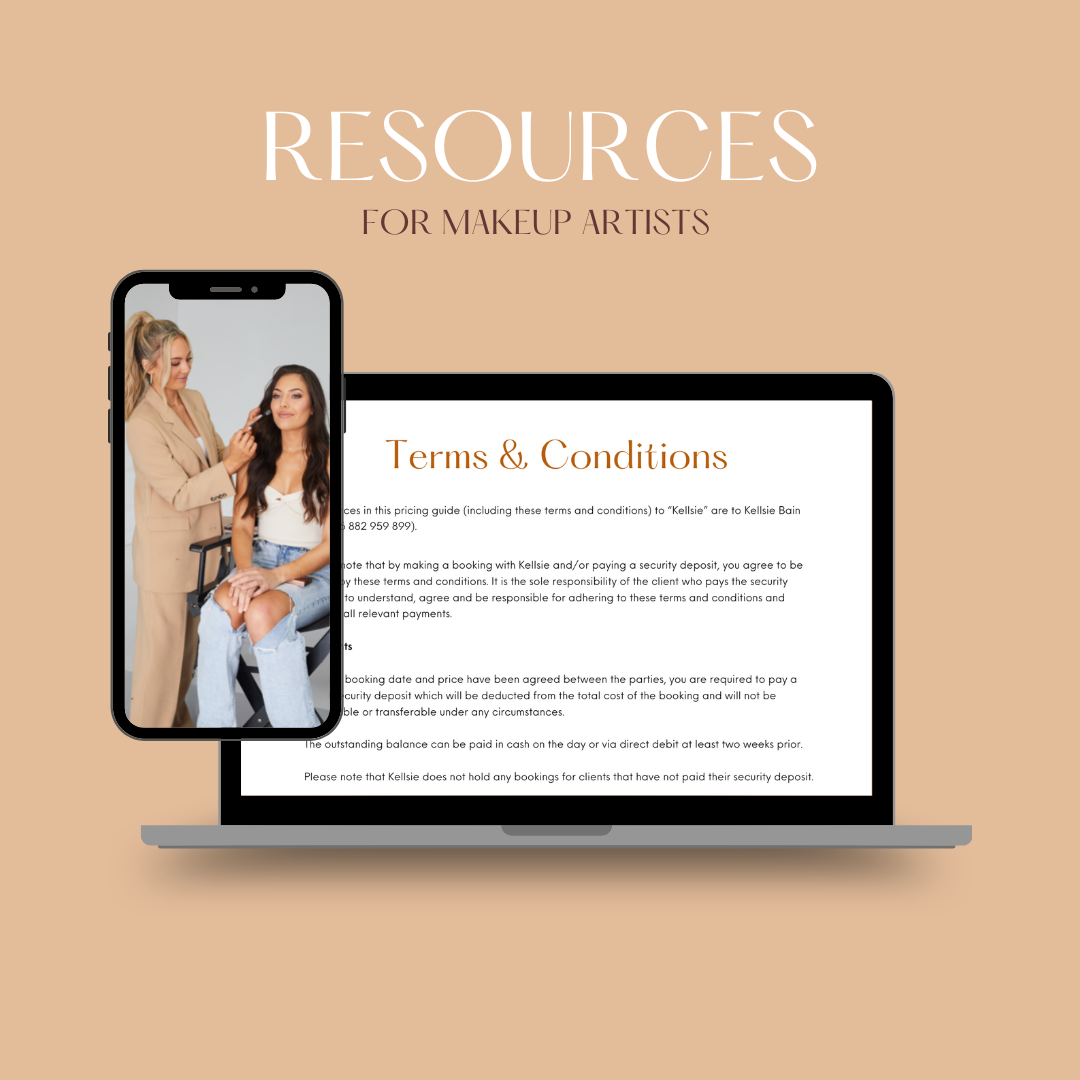 RESOURCES & TEMPLATES – Kellsie Bain Makeup